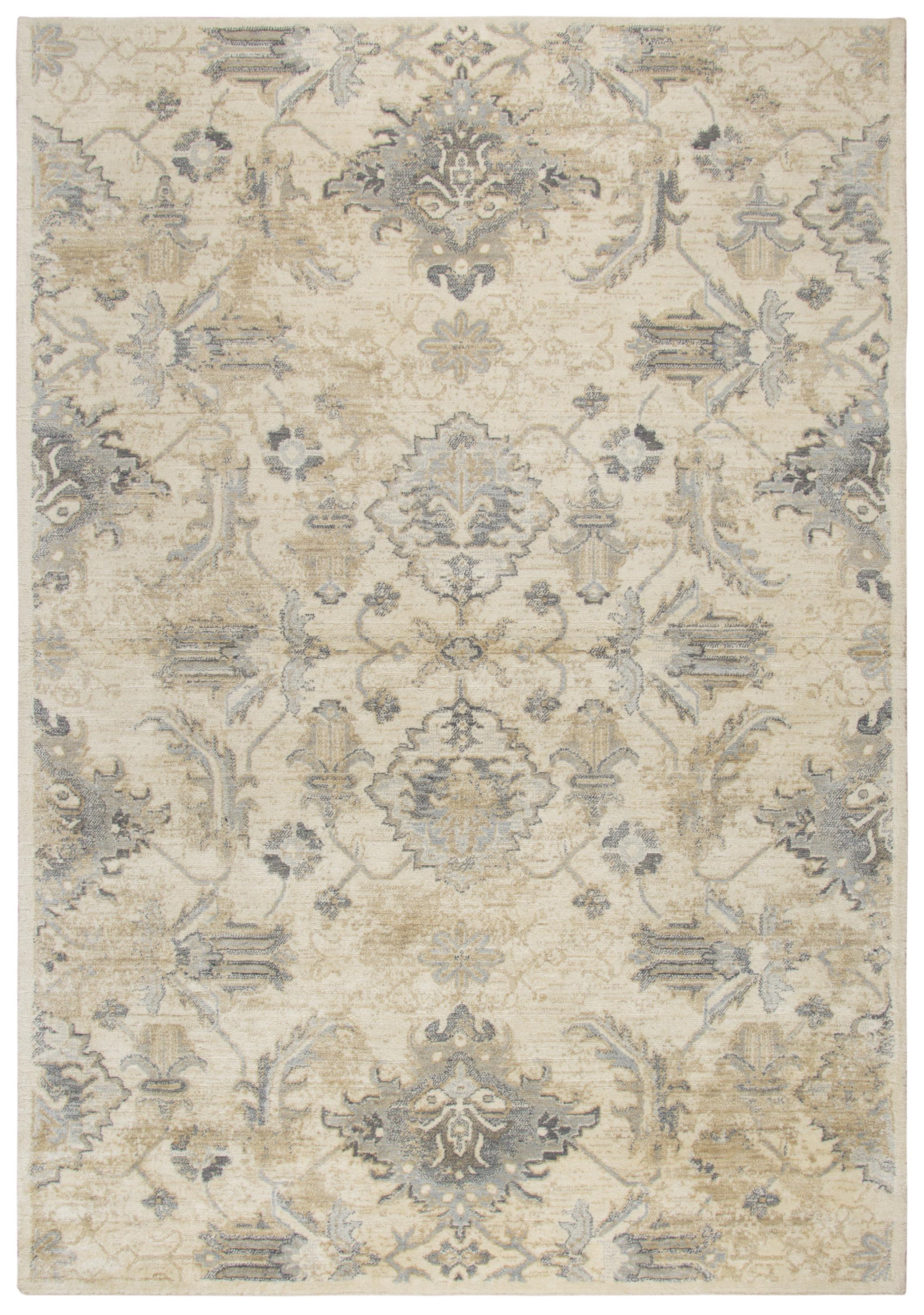Gossamer GS7222 Beige Hybrid Rug - Rizzy – Rug Gallery Outlet