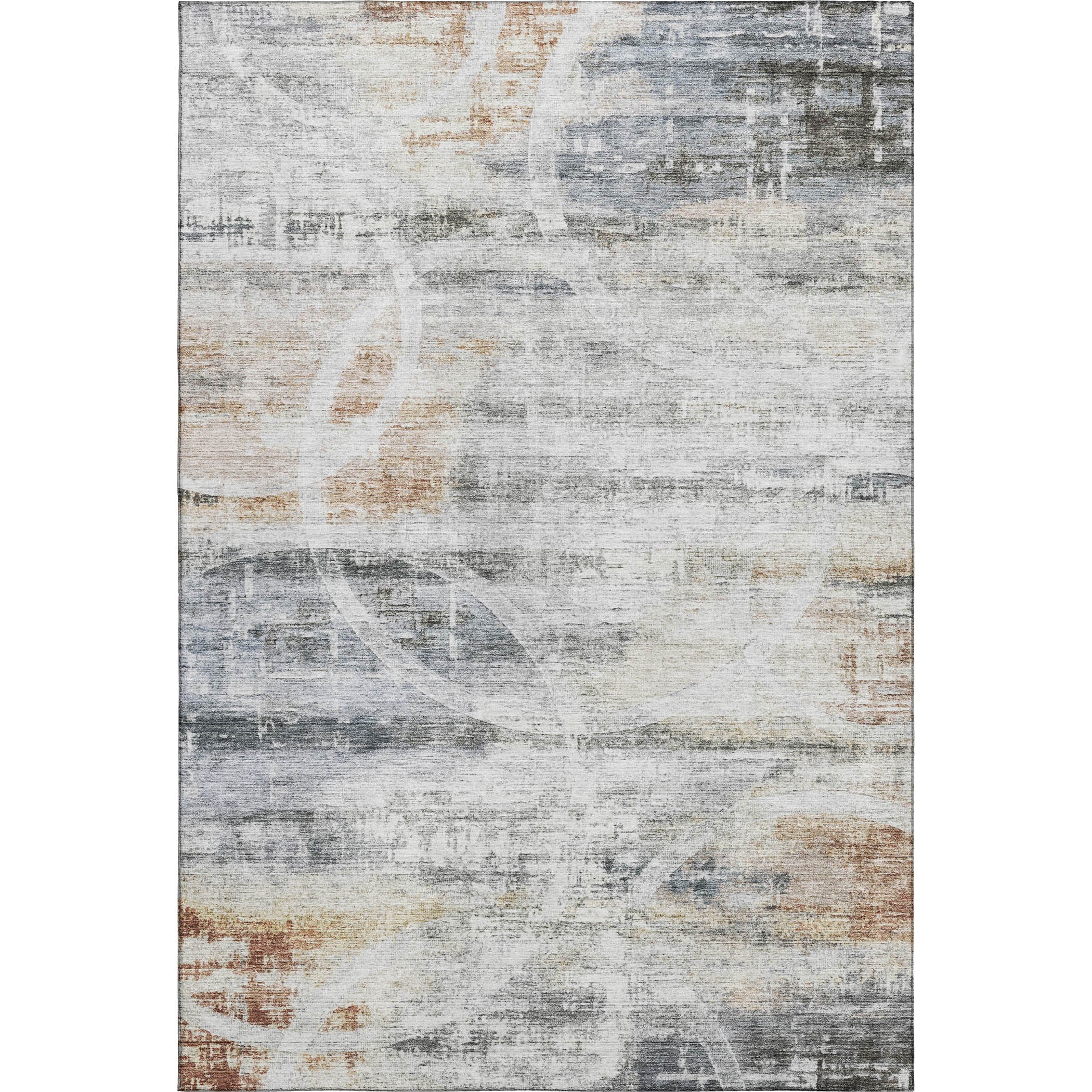 Machine Made Neo NO3 Silver - Dalyn Rugs – Rug Gallery Outlet