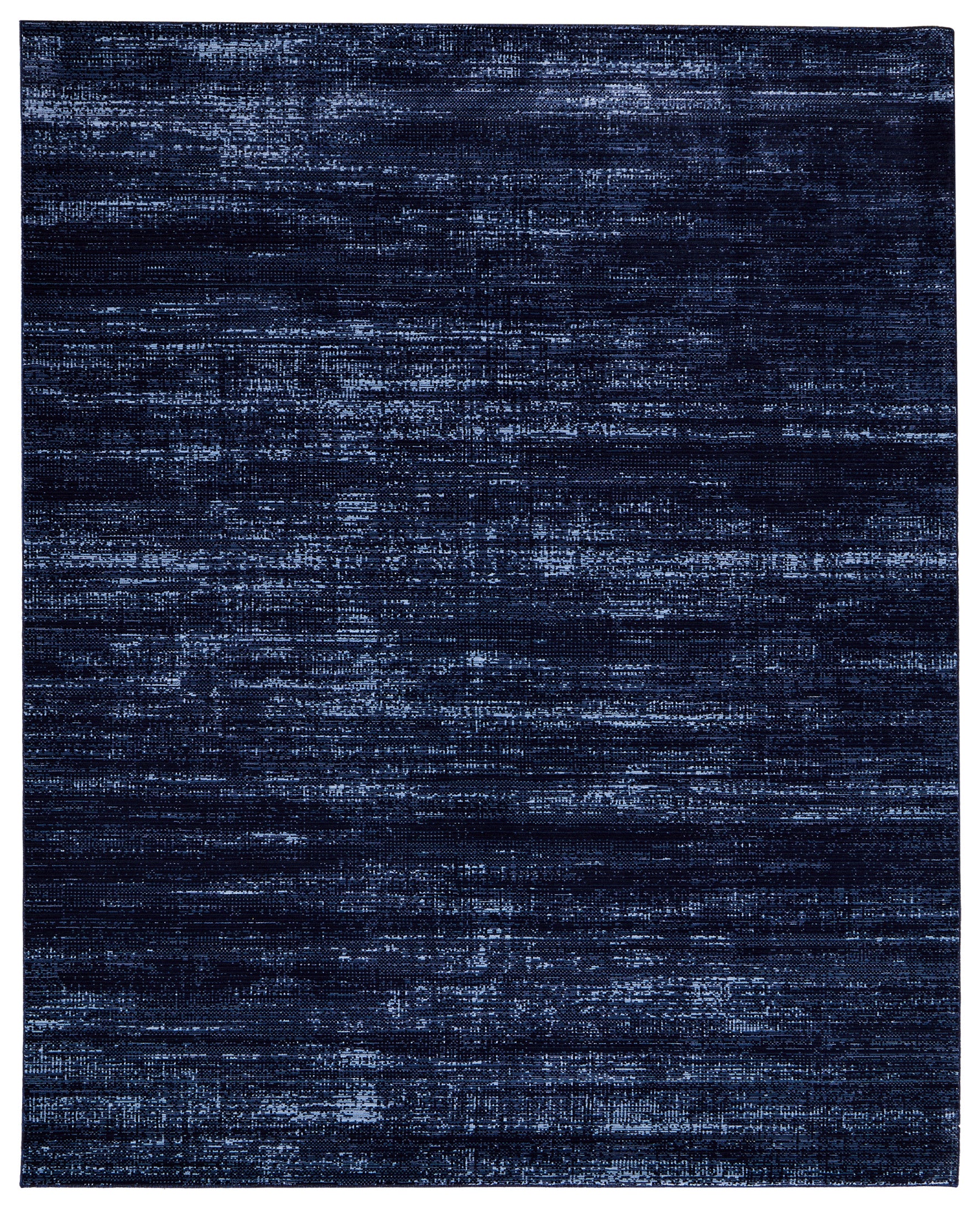 Deja Modern/Casual Blue/Black Area Rug – Rug Gallery Outlet